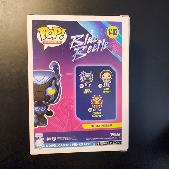 Funko | Toys | Glow Chase Blue Beetle Funko Pop 43 | Poshmark